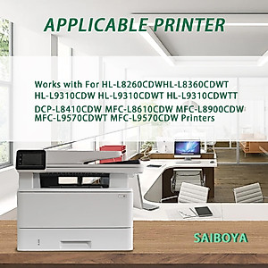 1PK DR-431CL DR431CL Drum Unit Compatible with Brother HL-L8260CDW L8360CDWT L9310CDW L9310CDWT L9310CDWTT DCP-L8410CDW MFC-L8610CDW L8900CDW L9570CDWT L9570CDW