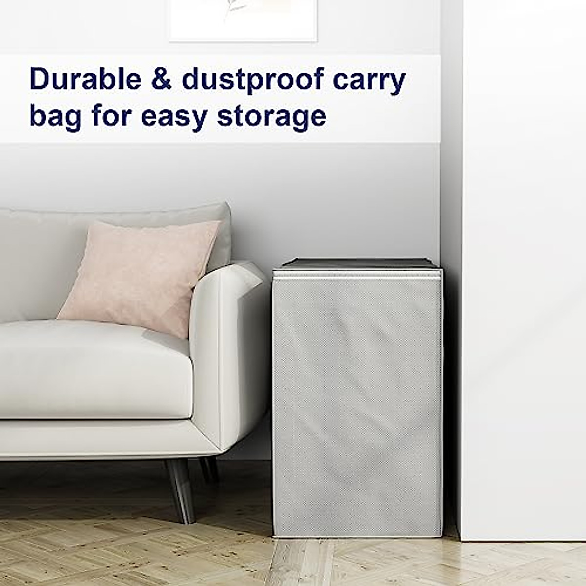 Molblly Folding Mattress, 6 inch Tri Folding Memory Foam Mattress Topper with Storage Bag, Queen Size - 58"x 78"x 6"