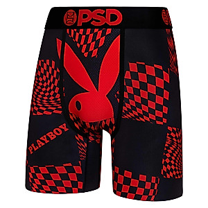 PSD Men's Playboy Kit 3-Pack Bx Boxer Briefs, Multi, M