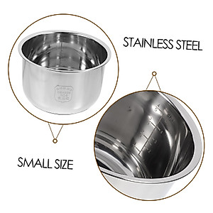 Anneome Rice Cooker Inner Pot Replacement Non Stick Liner for Electric Rice Cooker Cooking Pot for Meal Prep Kitchen Accessory for Cooked Rice