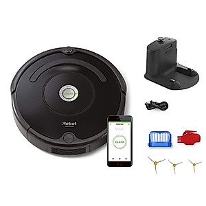 iRobot Roomba 675 Robot Vacuum Bundle - Wi-Fi Connected, Ideal for Pet Hair