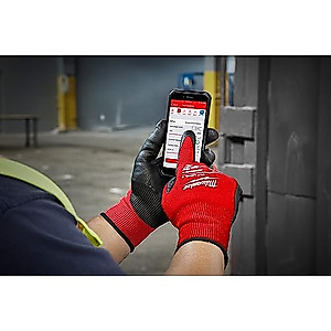 MILWAUKEE Cut 3 Dipped Gloves - M