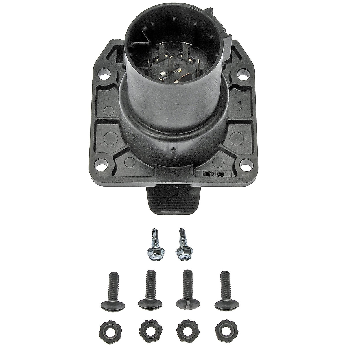 Dorman 924-308 Trailer Hitch Electrical Connector Plug Compatible with Select Ford / Lincoln / Mercury Models