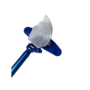 FibroPool Above-Ground Pool Maintenance Kit V2 (Telescoping Pole, Leaf Rake, Vacuum and Brush)