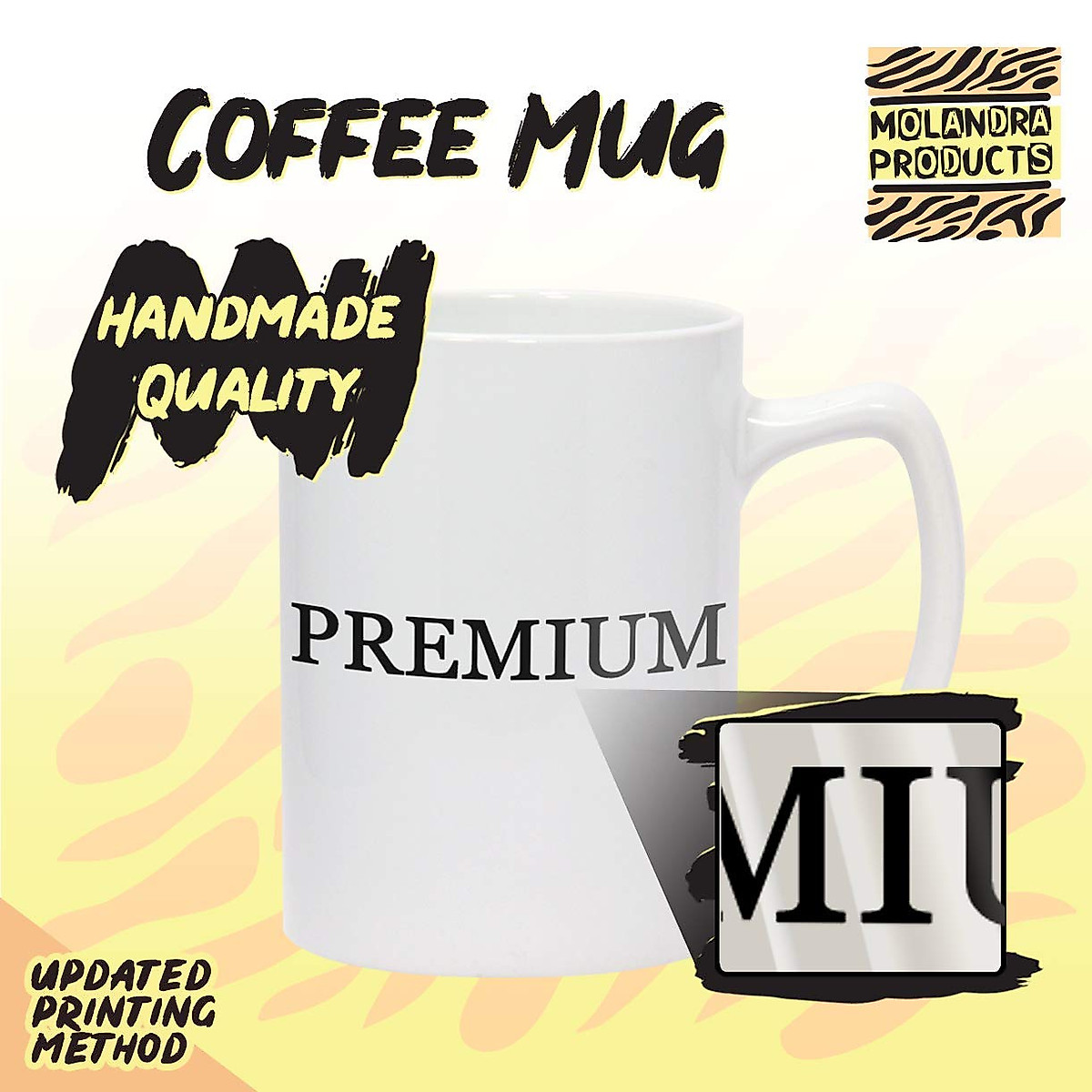 got availabilities? - 14oz White Ceramic Statesman Coffee Mug