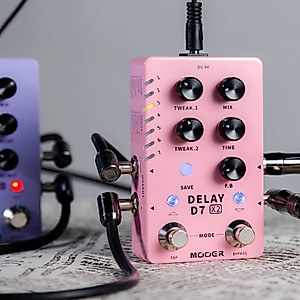 MOOER Reverb X2 Stereo Reverb Pedal Stereo Delay Multi Delay Pedal