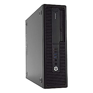 HP EliteDesk 800 G2-SFF, Core i7-6700 3.4GHz, 8GB RAM, 512GB Solid State Drive, Windows 10 Pro 64bit (Renewed)