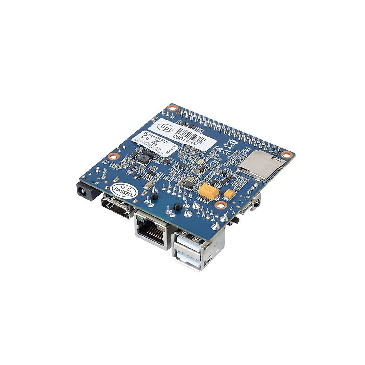 WayPonDEV Banana PI BPI M2+ (M2 Plus) Allwinner H3 Quad Core 1GB Single Board Computer Supports Raspbian and Android, Ubuntu Linux