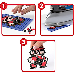 Perler Beads Super Mario Crafts Mega Activity Kit, 4013 pcs