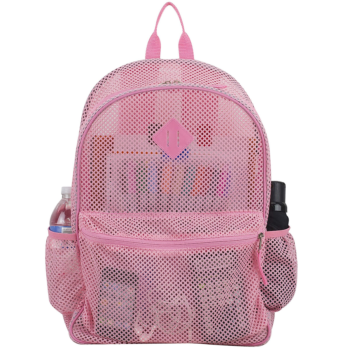 Eastsport Mesh Backpack, Candy Pink