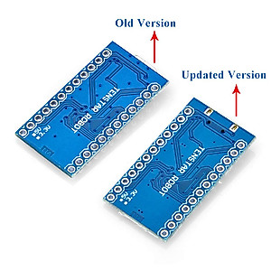 5PCS Pro Micro 5V 16MHz Module Board with 2 Row pin Header for Arduino Leonardo