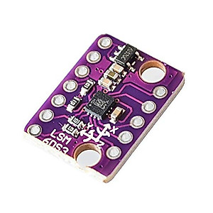 Hailege 2pcs LSM6DS3 LSM6DS3 Accelerometer Gyro Embedded Digital Temperature Sensor Module SPI IIC I2C 8KB FIFO Buffer 5V