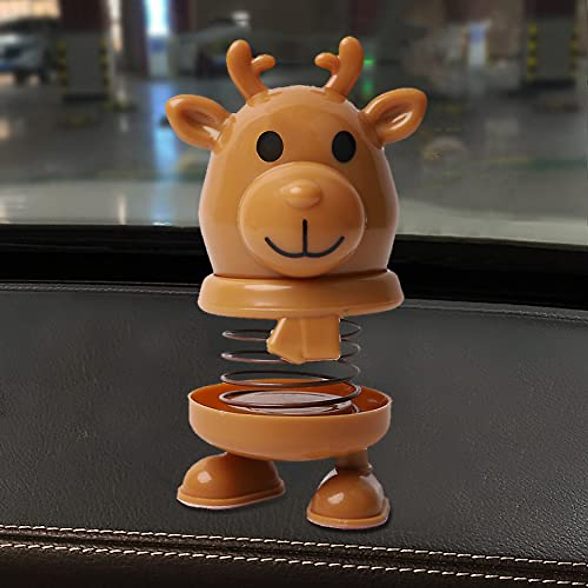 ikasus Shaking Head Toys Car Ornaments Cute Christmas Bobblehead Nod Dolls Car Dashboard Decor Cute Santa Claus Figurine Christmas Party Bobble Head Statue Desktop Ornaments Car Interior Accessories