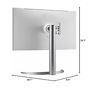 27" Ultrafine™ UHD 4K Nano IPS Black VESA DisplayHDR 400 Monitor with USB Type-C™