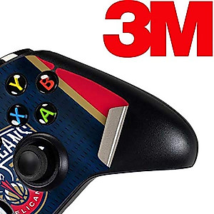 Skinit Decal Gaming Skin compatible with Xbox One Controller - Officially Licensed NBA New Orleans Pelicans Jersey Design