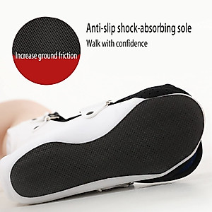 DXDUI Fracture Orthosis Boot Ankle Joint Fixation Brace Adjustable Breathable Calf Protector Toe Foot Or Ankle Injuries Fractures Sprains by Brace Direct,Right,S