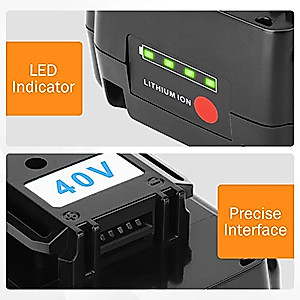 Fayeey 3.5Ah Replacement for Black and Decker 40V Lithium Battery LBX36 Compatible with Black and Decker 36V/40V Max Cordless Power Tools LBX2040 LBXR36 LBXR2036 LST540 LCS1240 LBX1540 LST136W