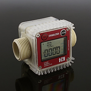 K24 LCD Turbine Digital Fuel Meter Anti- for Chemical Liquid Water