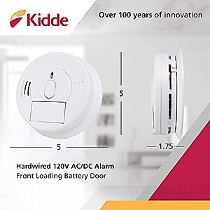 Kidde FireX Hardwire Smoke Detector Alarm with Battery Backup | Model 21006931