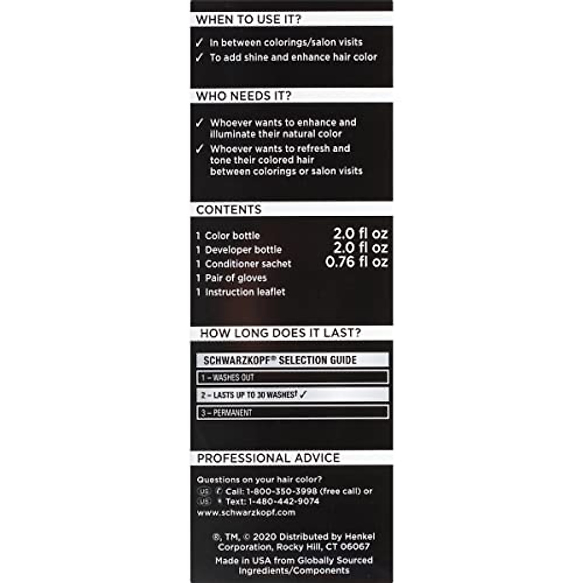 Schwarzkopf Glossify Customizable Color Gloss, Natural Light Brown