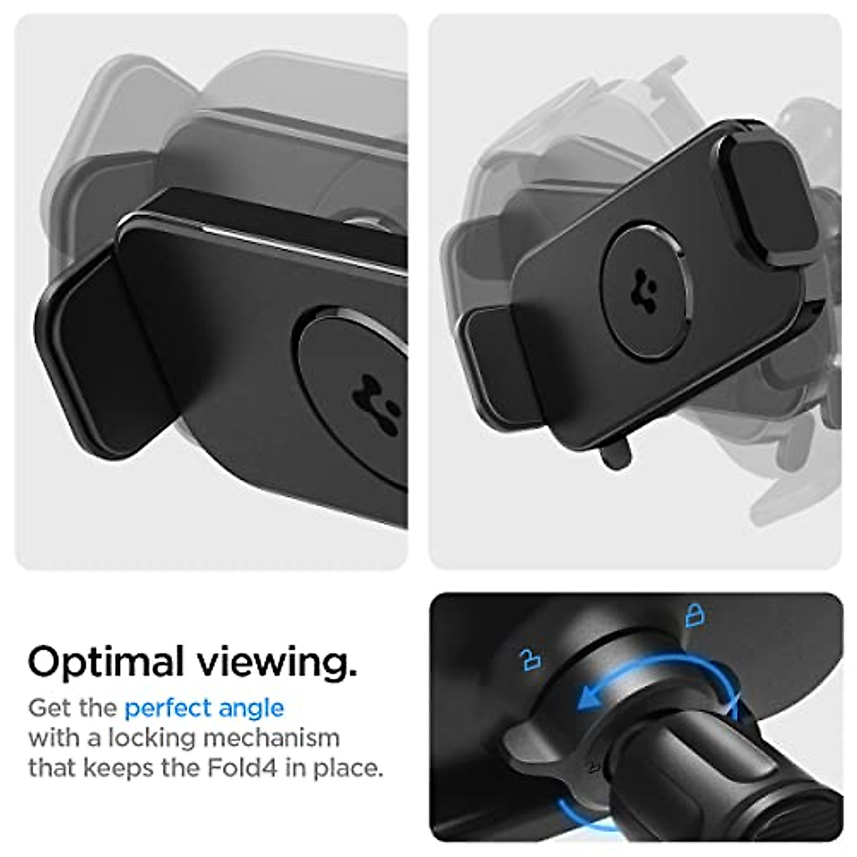 Spigen OneTap Car Mount Designed for Galaxy Z Fold 5, 4, & 3 and Pixel Fold