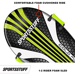 Sportsstuff Cold Fusion Foam Snow Sled - 49" Sled (1-2 Rider)