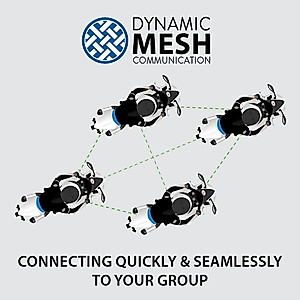 Cardo PTS00101 - PACKTALK Slim Motorcycle Bluetooth Communication System Headset - Black, Dual 2 Pack