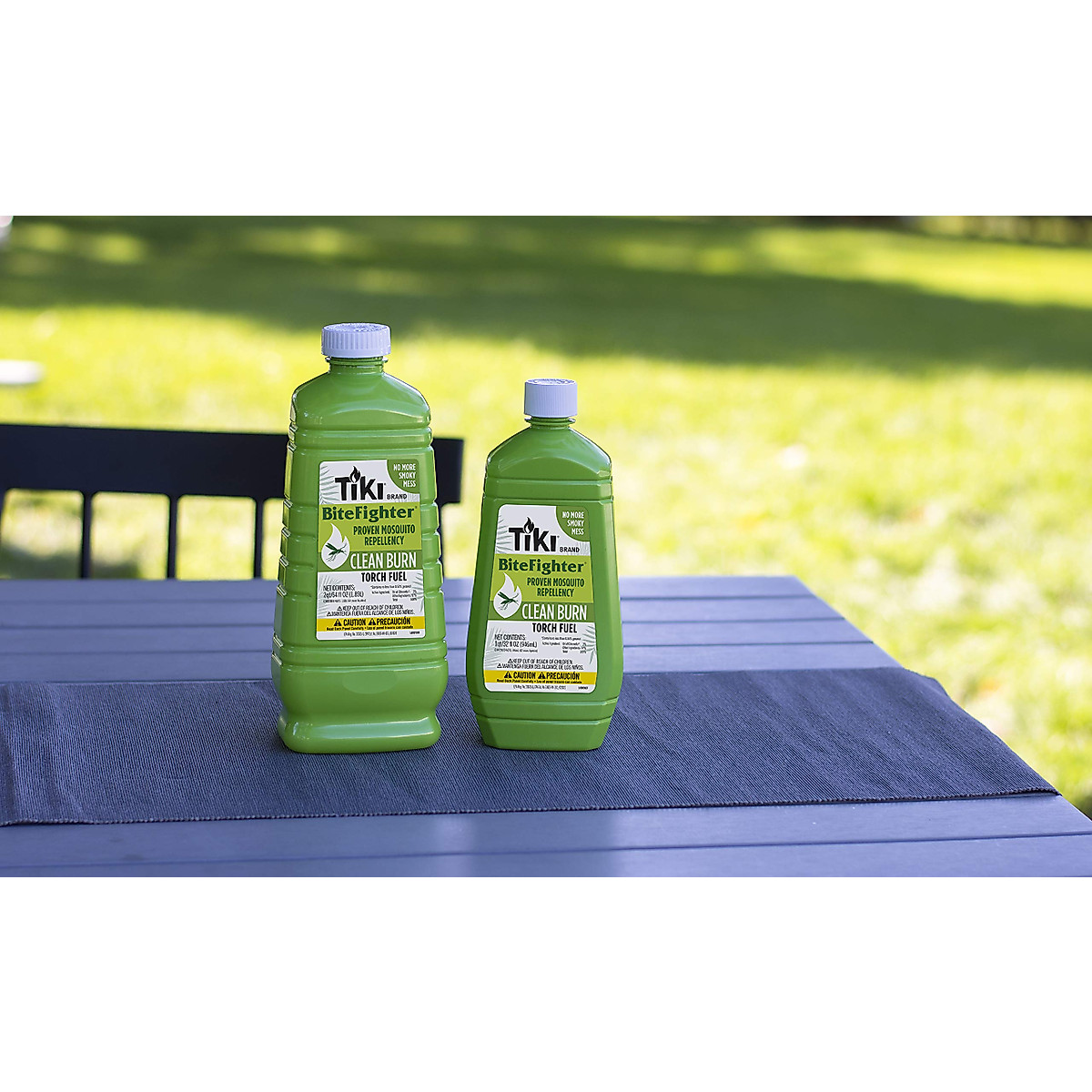 Tiki 1218071 Brand 32 oz. Clean Burn BiteFighter Fuel Torch Oil, 32 ounce