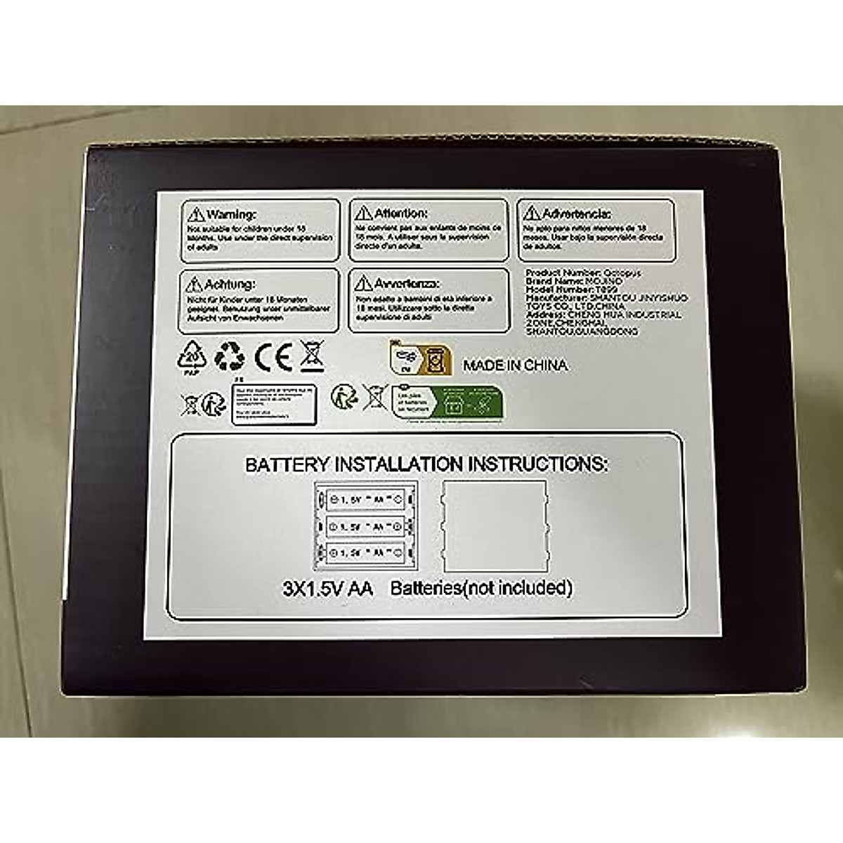 Baby Infant Crawling Walking Toys,MOJINO Tummy Time Plush Octopus Toy Gifts 3 4 5 6 7 8 11 12 Babies Walker Boy Girl 3-6 6-12 Learning 9-12 12-18 Toddler 36 Months Old Music Development Birthday Gift