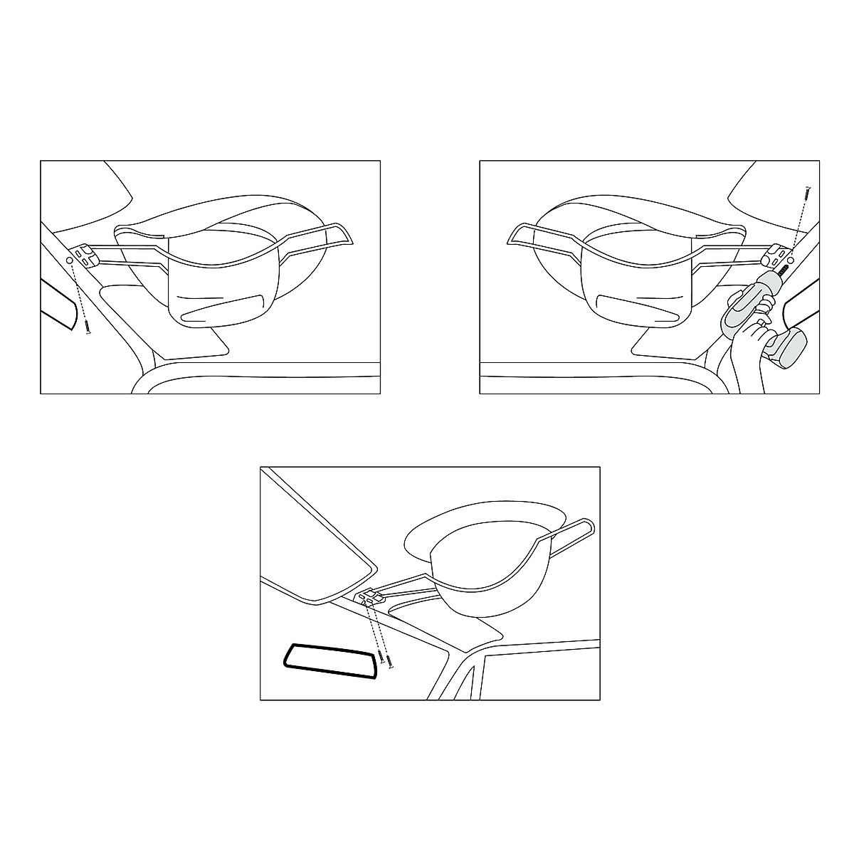 The Original HAT CLIP [NEW VERSION] Cowboy Hat Holder for Trucks Hat Rack Pickup Truck