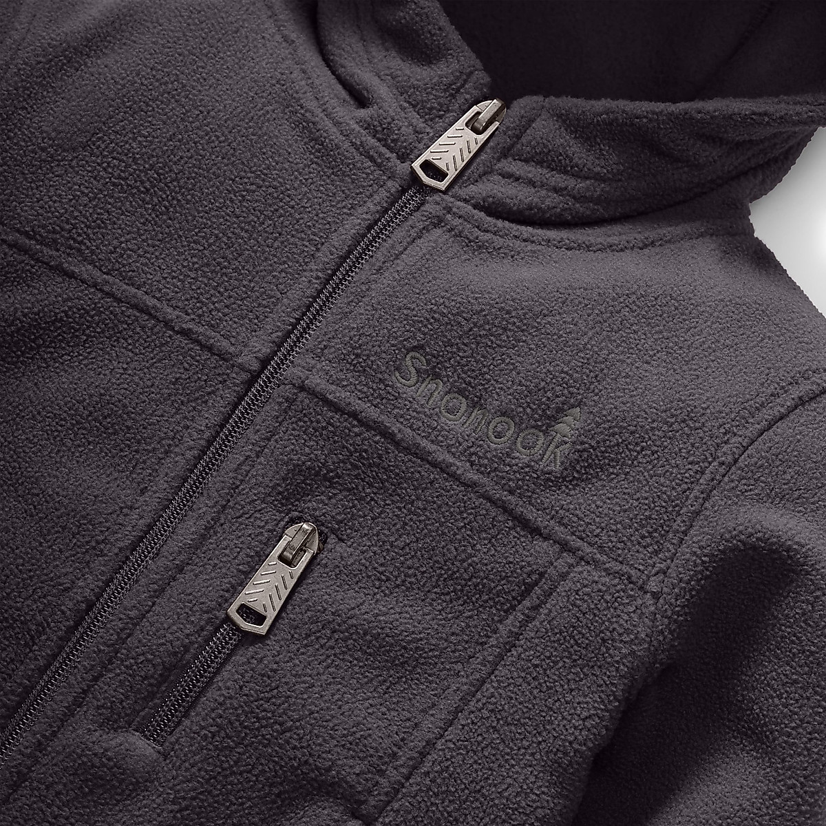 Snonook - Toddler Fleece Jacket – Toddler Spring Jacket - Girls Fleece Jacket - Boys Fleece Jacket - Kids Fleece Jacket, Black, 3T