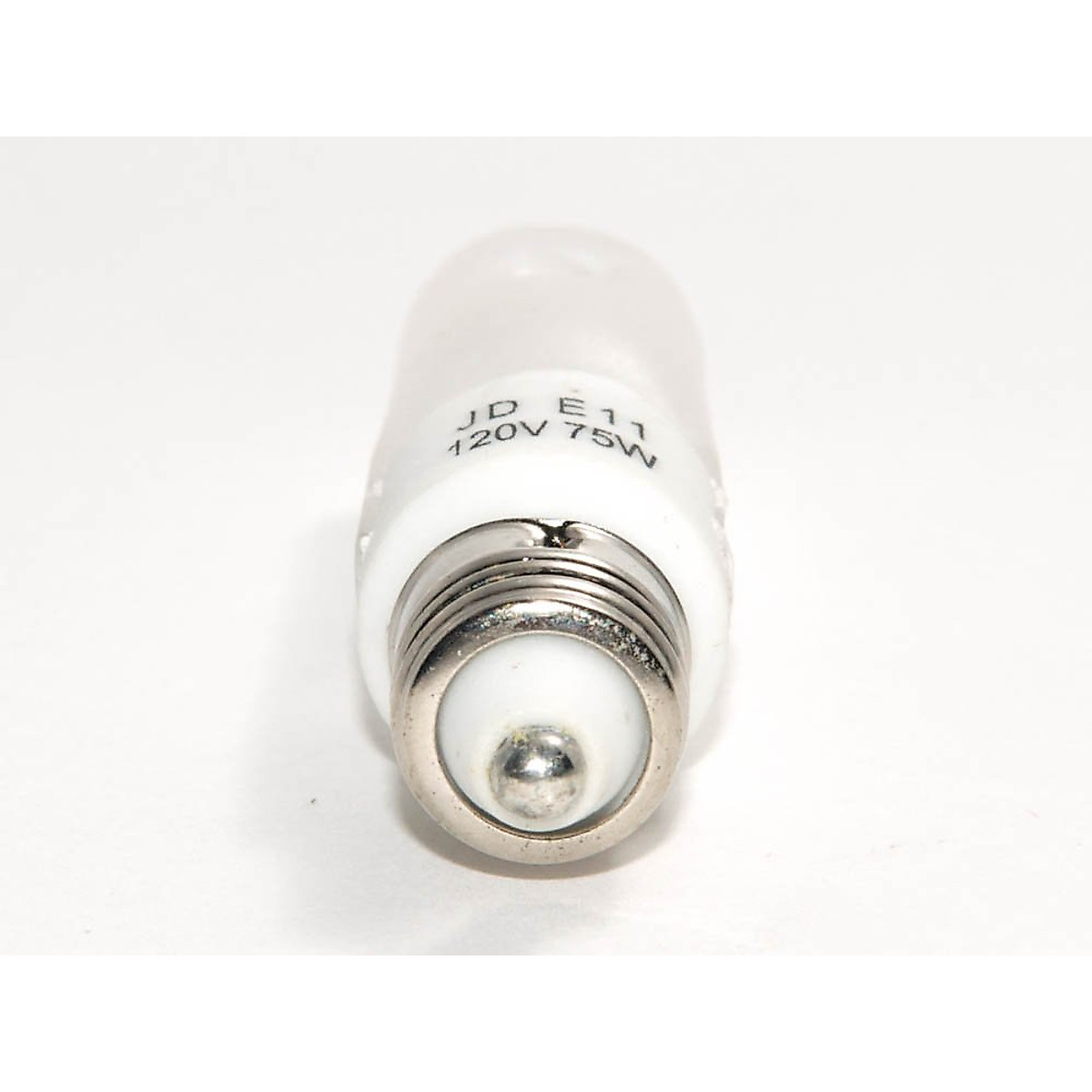 Bulbrite Halogen T4 Q75FR/MC 120-Volt Halogen JD Type Mini-Candelabra E11 Bulb, Frosted, 75-Watt