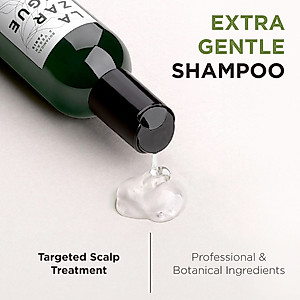 Lazartigue Extra Gentle Hair Shampoo, Prevents Irritations & Dandruff, Enhances Strength & Shine, Vegan, Sulfate and Silicone Free, 8.4 fl.oz.