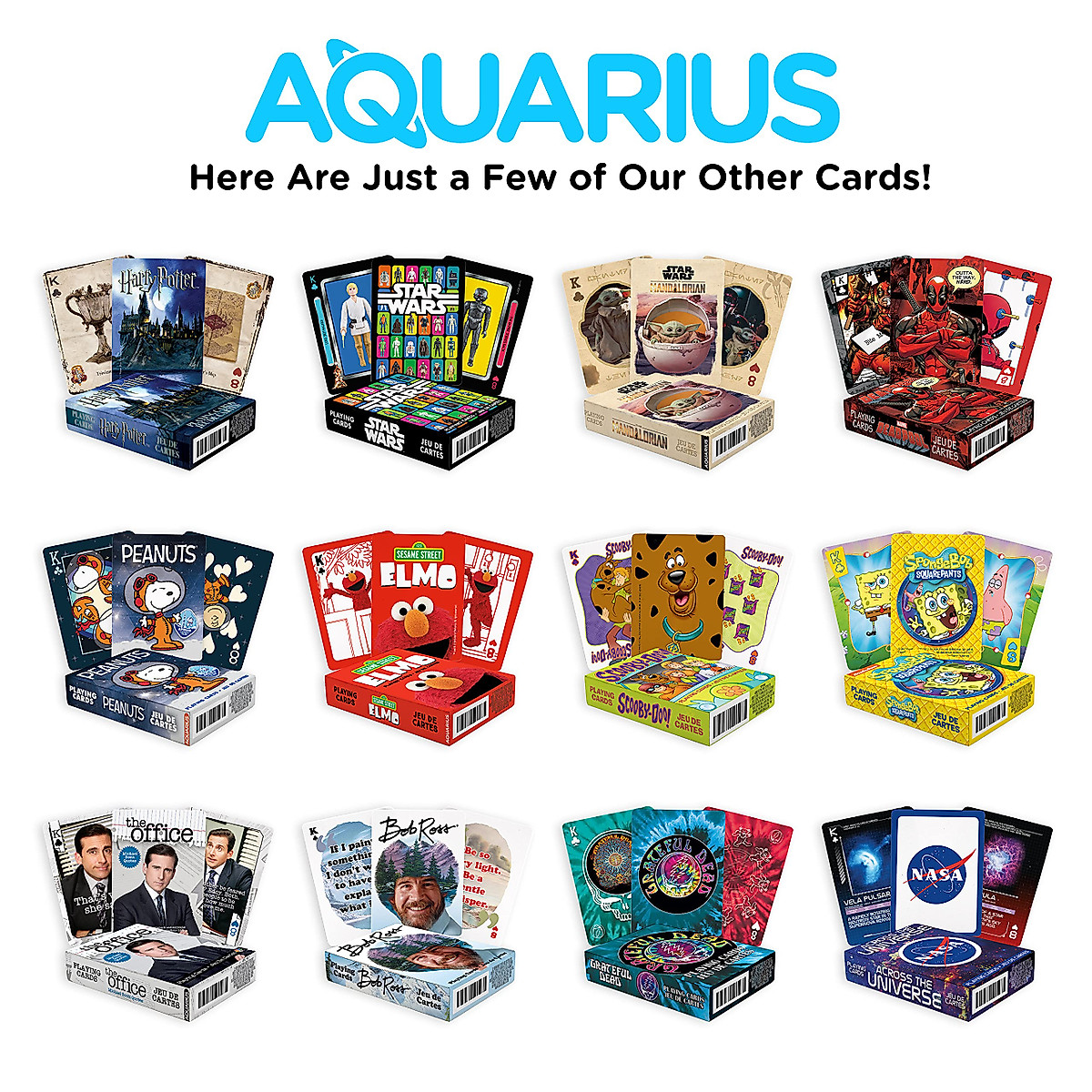 AQUARIUS Garfield Playing Cards - Garfield Themed Deck of Cards for Your Favorite Card Games - Officially Licensed Garfield Merchandise & Collectibles