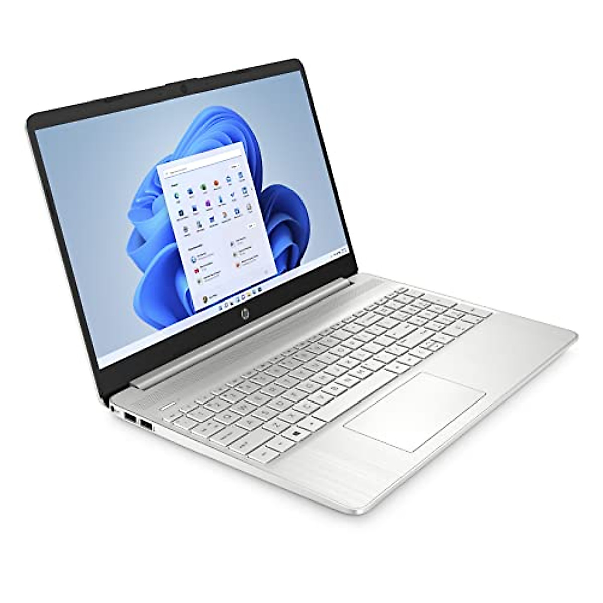 HP 15" Laptop, AMD Ryzen 3 5300U Processor, AMD Radeon Graphics, 256 SSD, Windows 11 Home in S Mode (15-ef2010nr, Natural Silver)