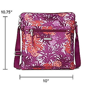 Baggallini Eco Go Bagg Eco Plum Thistle One Size