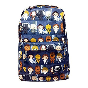Loungefly Disney Star Wars Chibi Character Nylon Backpack