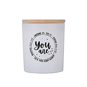 Candle Gift for Coworkers, Boss, Best Friend, Teacher, Nurse, House Warming, Going Away Candle Lavender (You are Amazing - Lavender, 10oz)