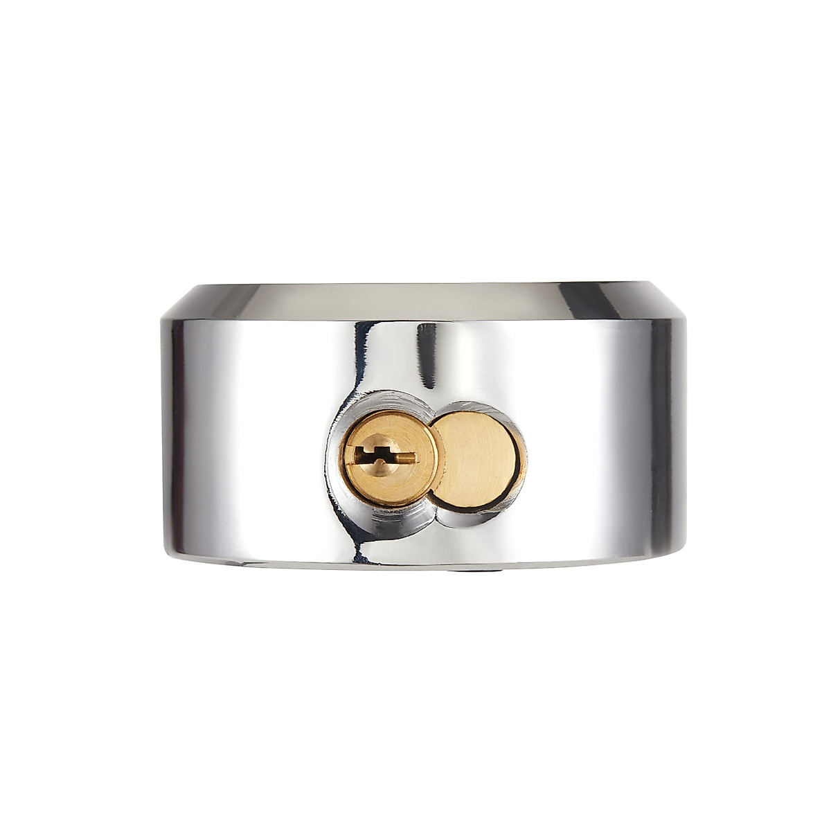 FIGODE® Heavy Duty Lock, 2-7/8" Reinforced Hidden Shackle Lock, Trailer Door Lock, Great for Trucks Van Gates Warehouse, etc. 4 Padlocks Keyed Alike