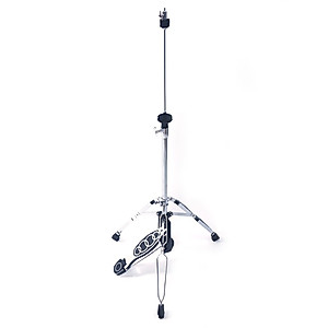 Professional Foldable Hi-Hat Stand,Control Style Drum Hi-Hat Cymbal Stand with Pedal (Cymbals not included)