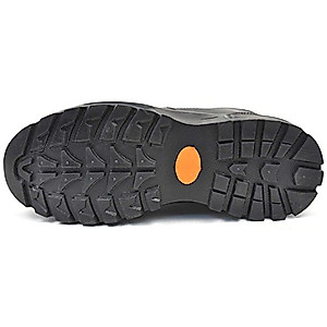 LABO Men's Black Hiking Leather Boot Air Heel 5712 10