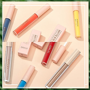 ONarisae Matte Eyeshadow liquid Long Lasting High-pigmented Eye shadow Gel Eye Makeup (Matte Brown)