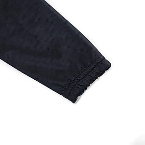 MOXILYN Cycling Jerseys Men Set Bike Clothing for Men Long Sleeve Bike Jacket and Cycling Bibs Pants with 20D Gel Pad