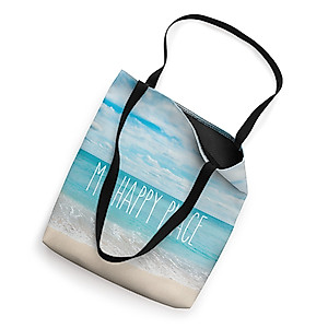 Rae inspired Dunn mug my happy place summer vacay beach day Tote Bag