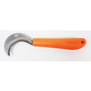 Zenport K101NS Mini Harvest-Utility Hook Knife, Grape-Melon, 2.5-Inch Curved Stainless Steel Blade