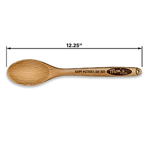 Personalized Wooden Spoon, Engraved Wooden Spoon, Personalized Spoon, Wooden Spoon, Gift for Her, Baking Gift, Cooking Gift, Engraved Spoon, Custom Spoon, Personalized Spoon