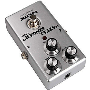 Briskdrop NUX Steel Singer Overdrive Pedal Bundle with Power Supply, steelsingerpsu