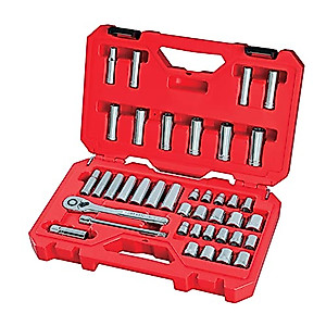 CRAFTSMAN Mechanics Tool Set, SAE / Metric, 3/8-Inch Drive, 40-Piece (CMMT12018)