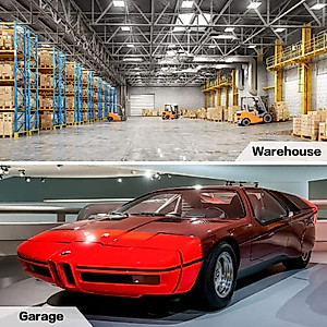 2-Pack 200W Equivalent LED Corn Light Bulb 3000 Lumen 6500K Cool White Daylight 30W LED Corn Lamp E26/E27 Medium Base for Indoor Outdoor Warehouse Garage Basement Backyard Factory Barn and Many Areas