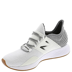 New Balance Women's Fresh Foam Roav V1 Sneaker, Nb White/Black, 9 M US